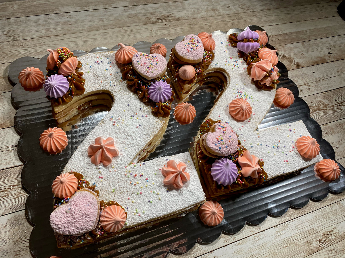 CUSTOM NUMBER CAKE — Mimos